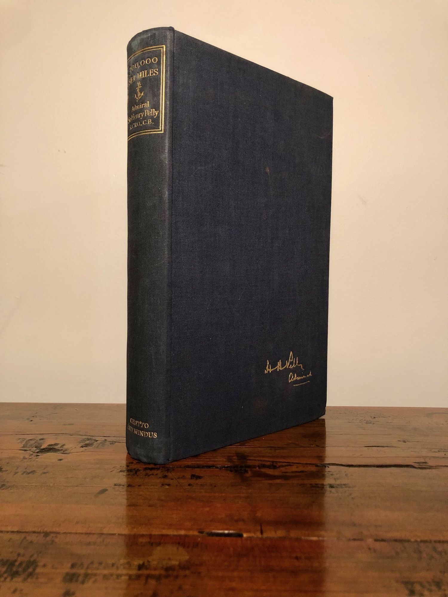 300,000 Sea Miles an Autobiography - SIGNED by Author | Admiral Sir ...